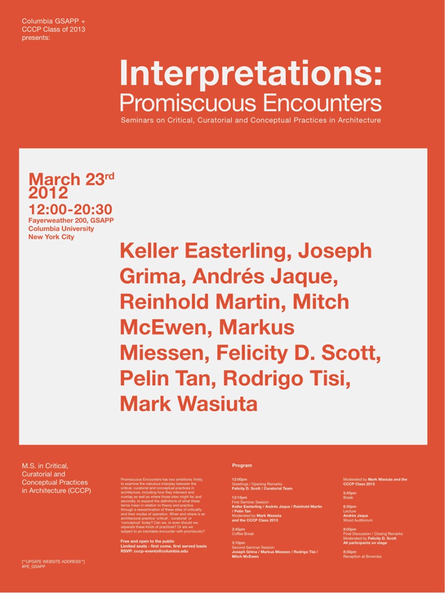 INTERPRETATIONS: PROMISCUOUS ENCOUNTERS – Marcelo López–Dinardi