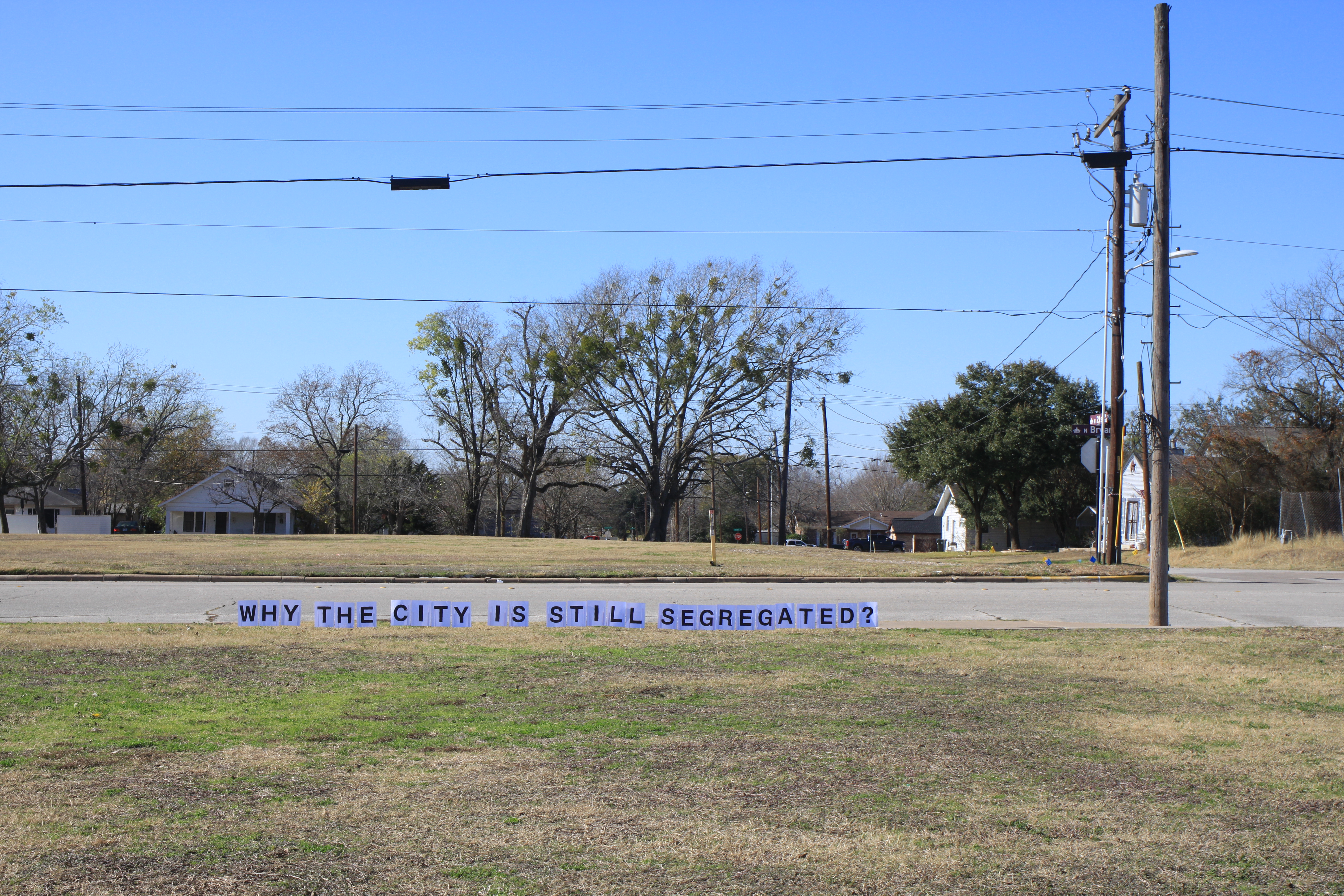QUESTIONS FOR DOWNTOWN BRYAN, TX – Marcelo López–Dinardi